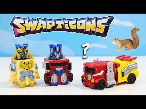Transformers Swapticons Collection Twist & Combine Optimus Prime Review