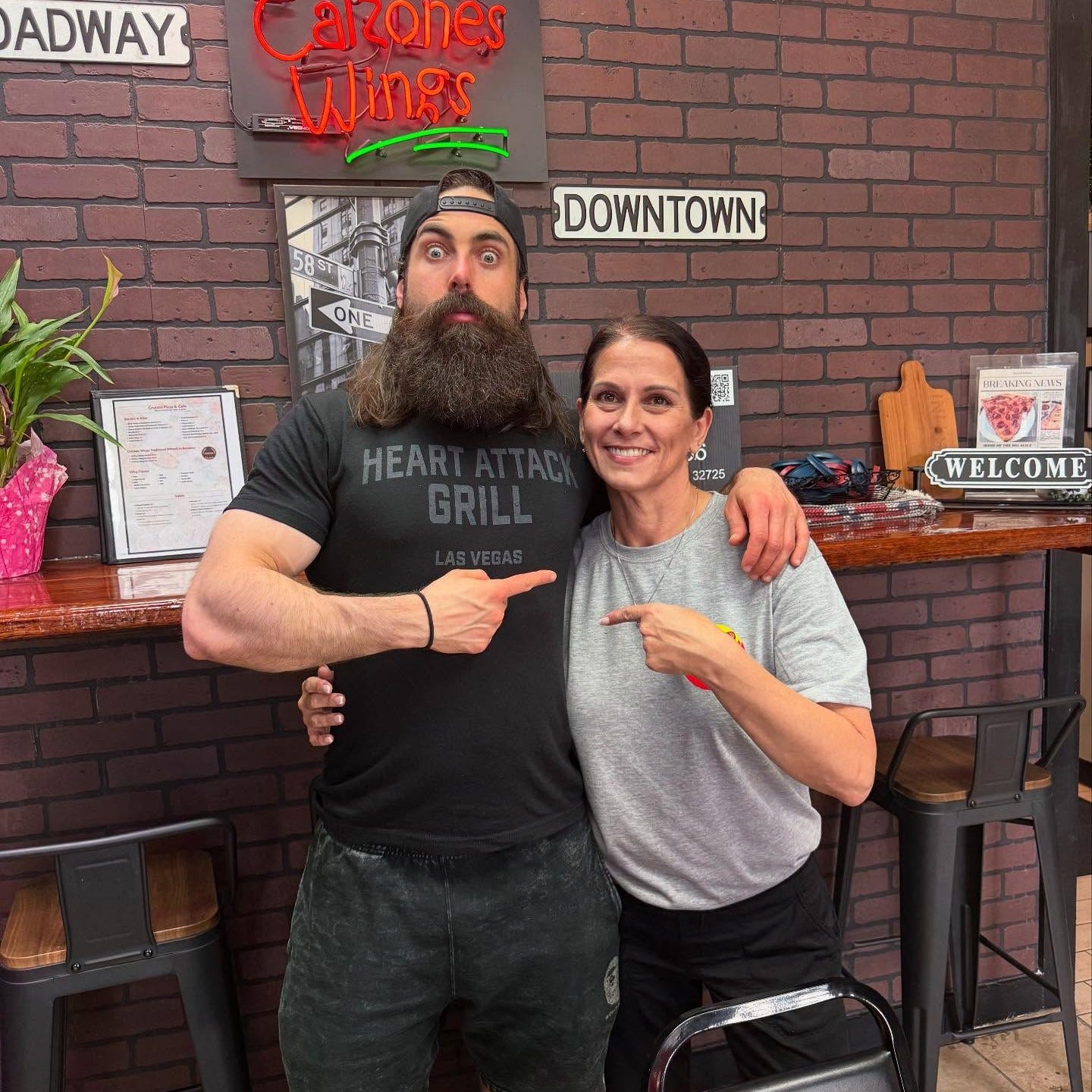 Beard Meats Food YouTube star, competitive eater films at Port Orange ...