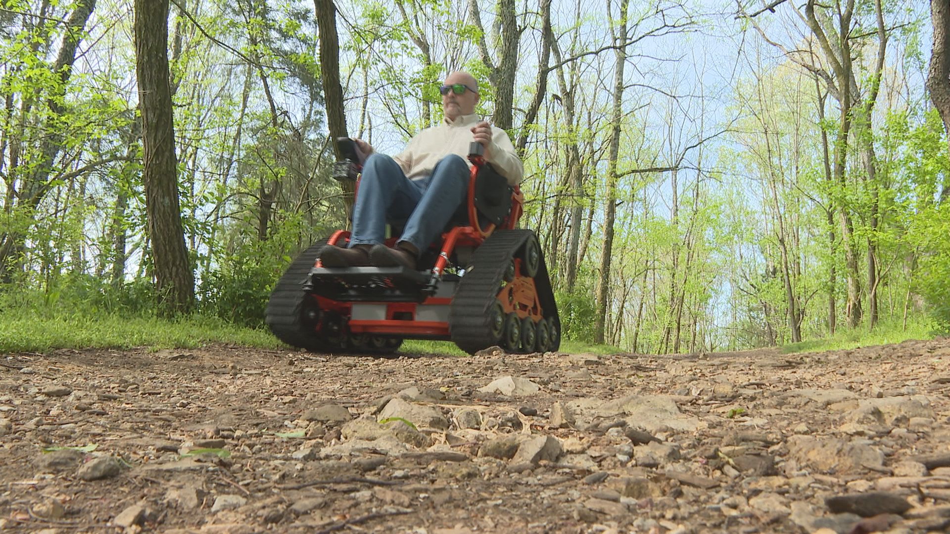 New all-terrain wheelchair aims to make Lexington nature sanctuary more ...