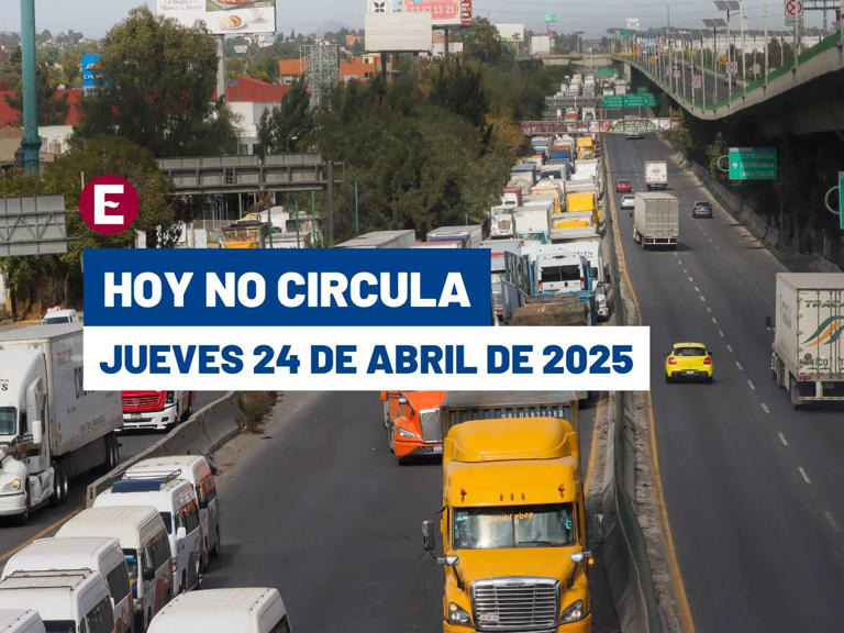 Aplica Doble Hoy No Circula en CDMX y Edomex por contingencia el 24 de abril
