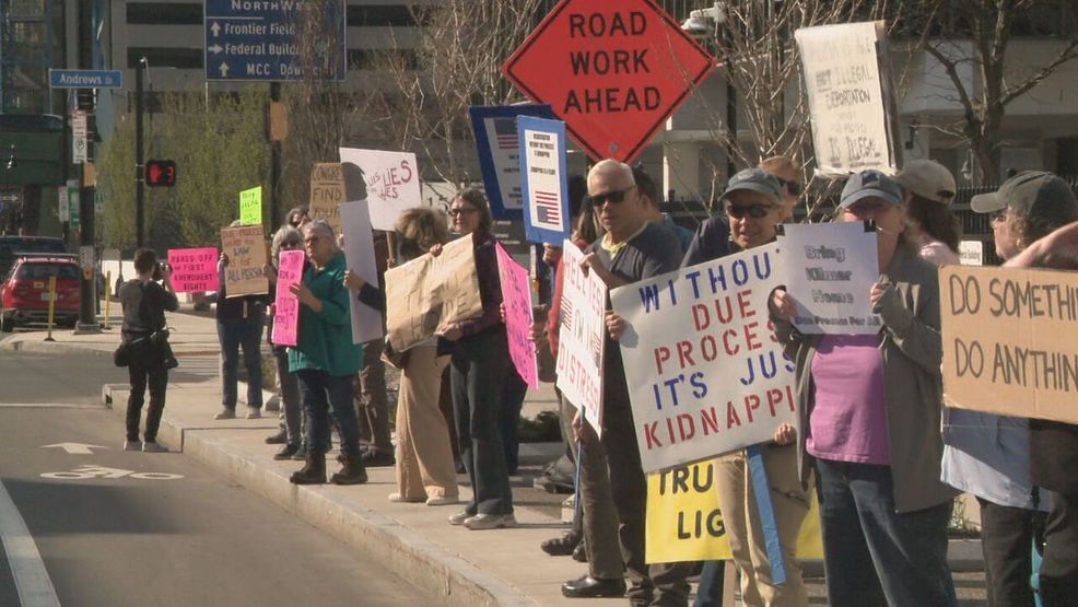 Local protest raises concerns over Americans held abroad without due ...