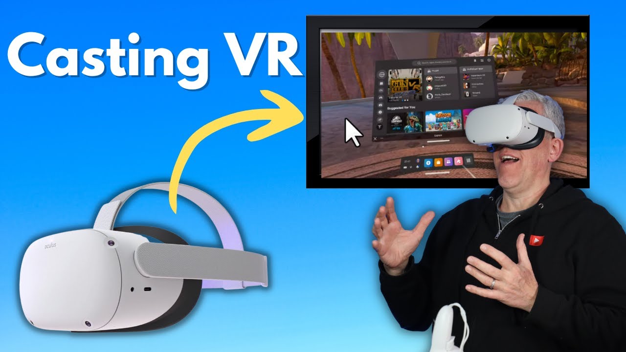 How to Share your Oculus Screen on your PC - Casting VR