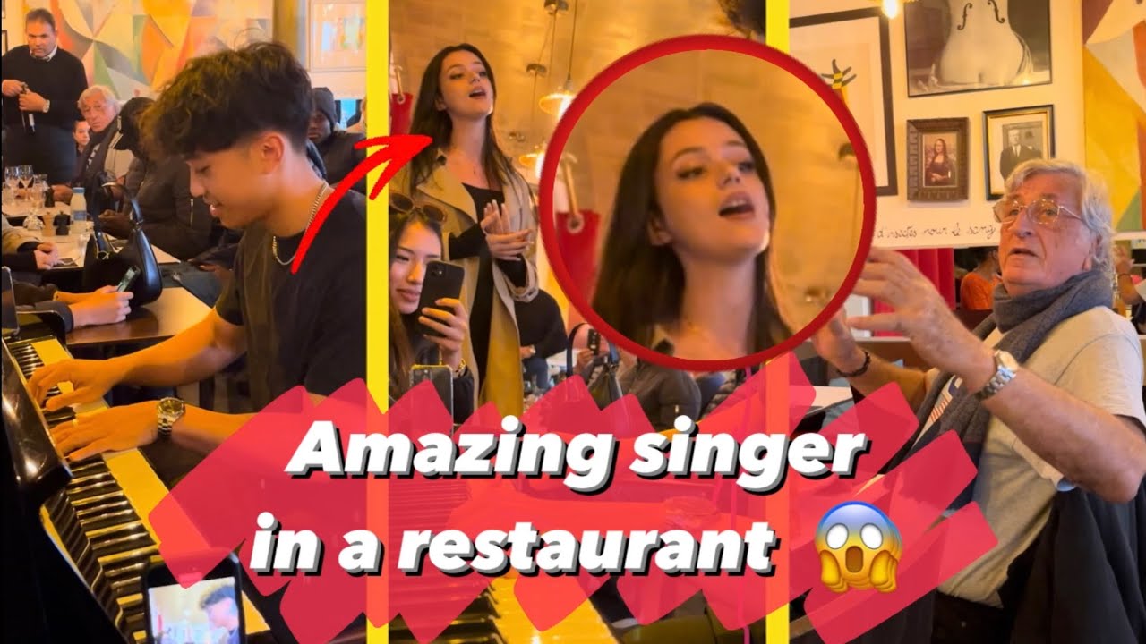 I Was Playing Titanic in a Restaurant — Then an Amazing Singer Started ...