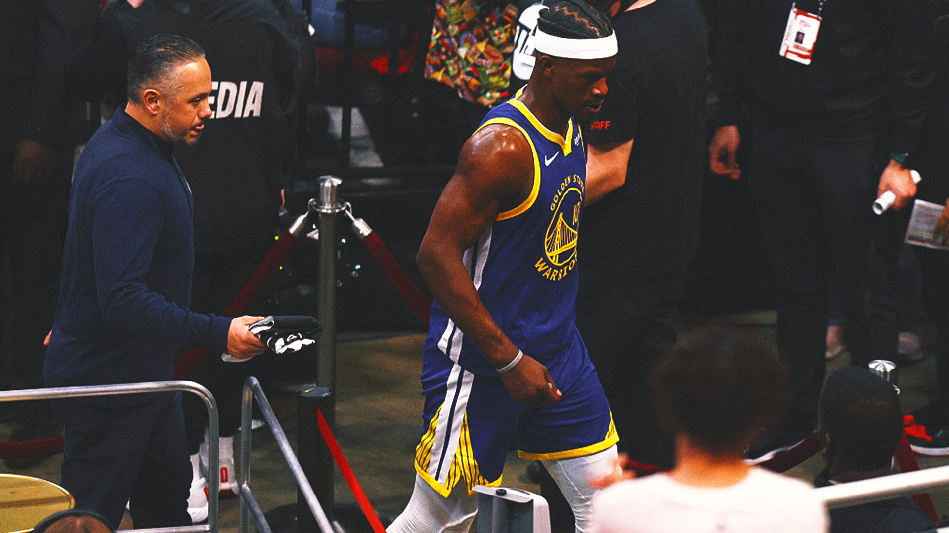 Warriors rule out Jimmy Butler for the rest of Game 2 with pelvis contusion