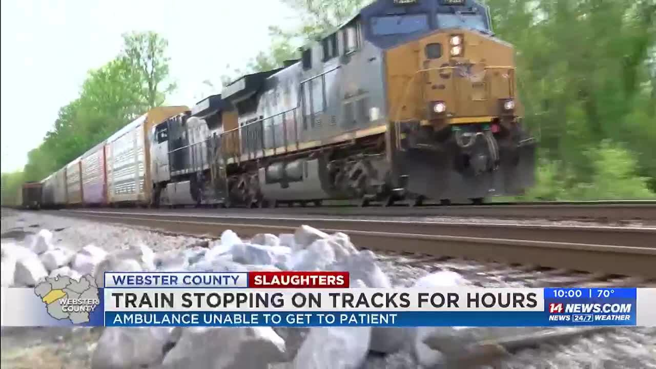 “Something has to be done:” Train stopped on tracks for hours stops ...
