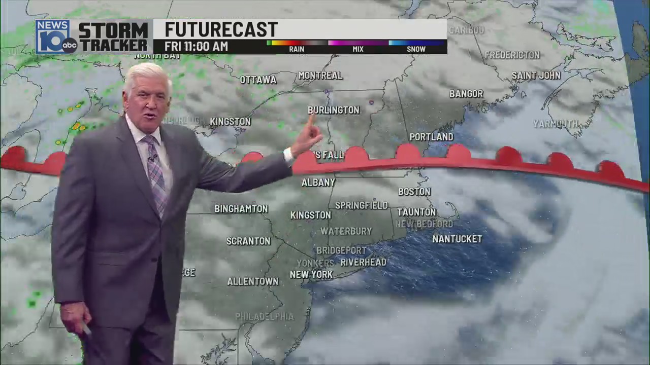 Partly sunny, warm Thursday