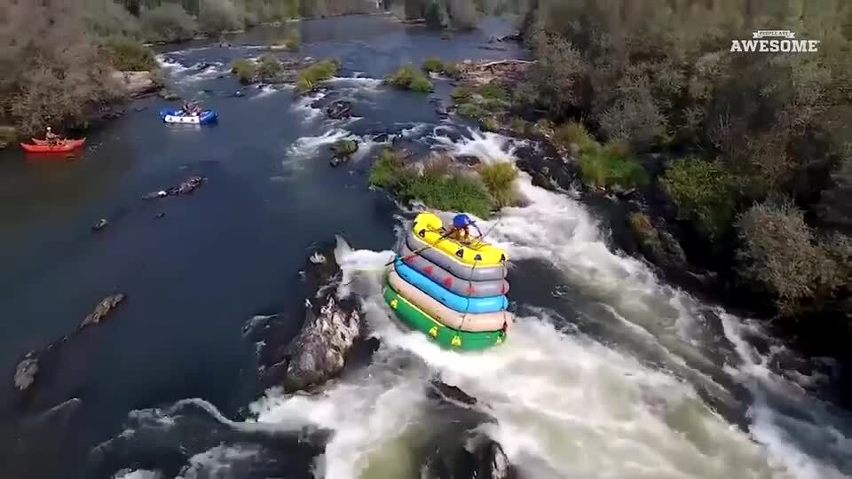 Stacked Rafts