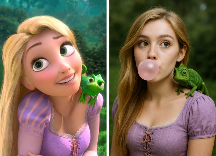 The Artist Gave Disney Princesses Realistic Bodies, and the Result Is ...