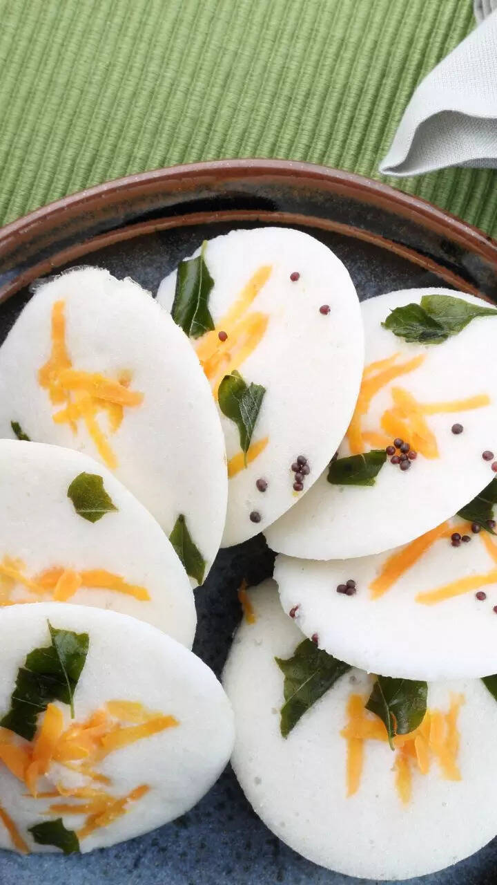 How to make South Indian-style Carrot Idli for a light meal