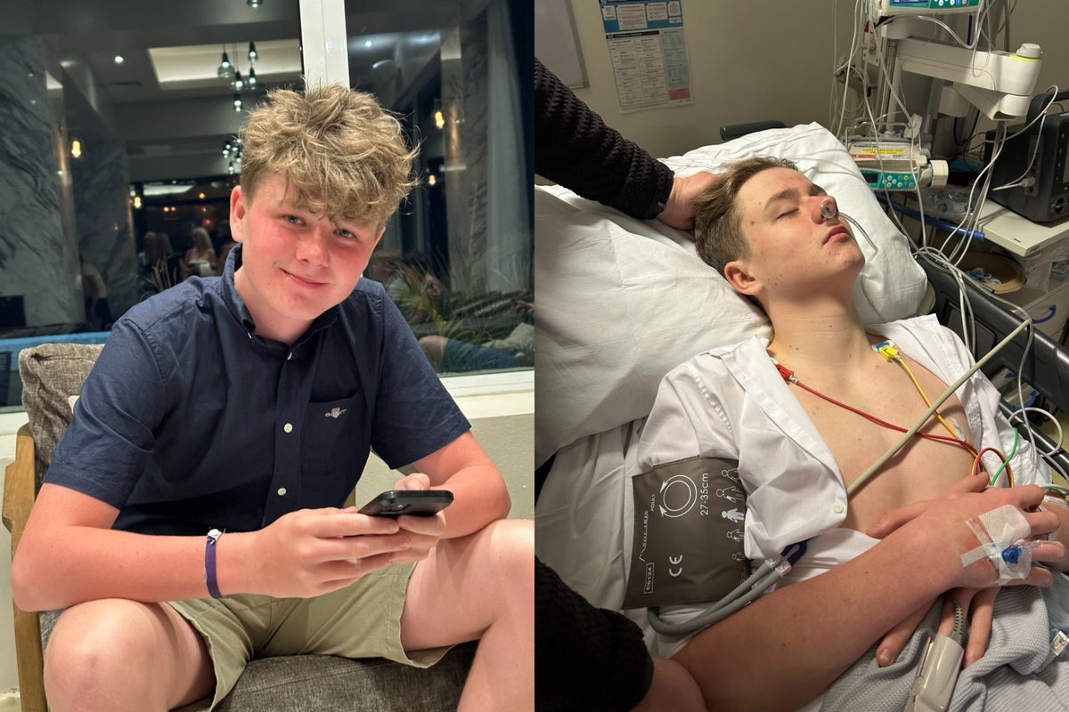 Teenager sent home from school with headache told he has inoperable ...