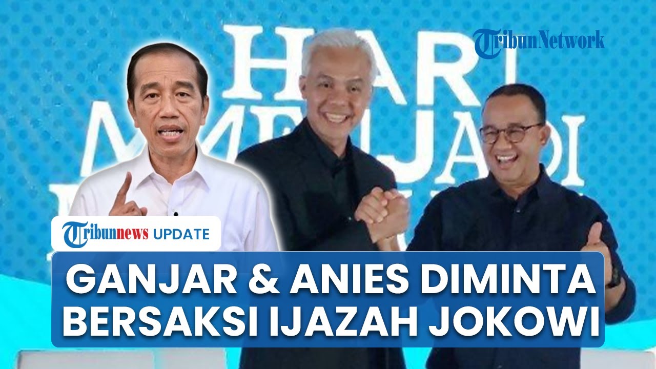 Sama-sama Alumni UGM, Ganjar & Anies Diminta Bersuara Dugaan Ijazah Palsu Jokowi, Kini Masih Bungkam