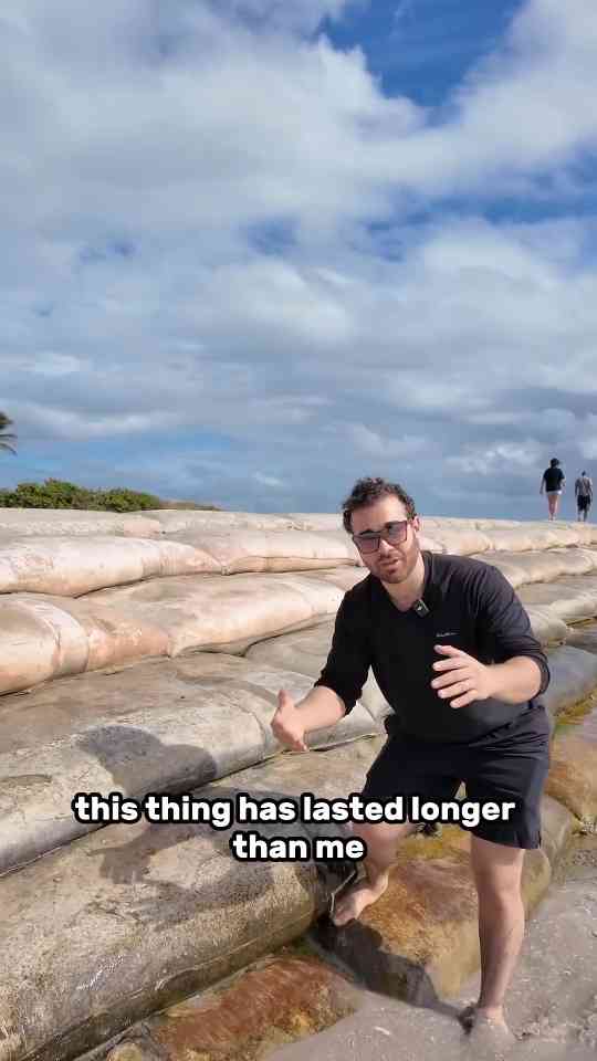 Building a Retaining Wall with Just Concrete Bags