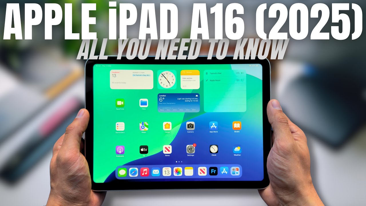 Apple iPad A16 (2025) In-Depth Review – How Good Is Apple’s Entry-Level ...
