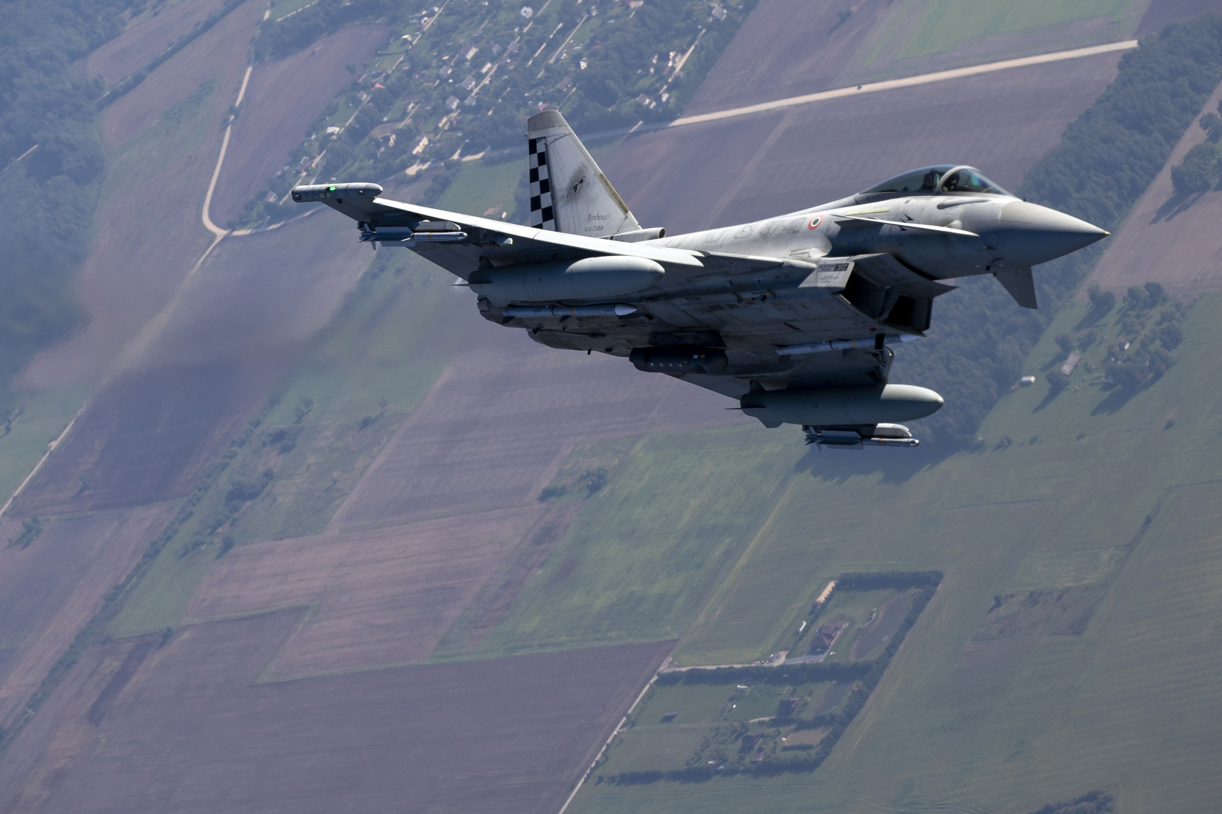 NATO Fighter Jets Scrambled After Russian Long-Range Attacks