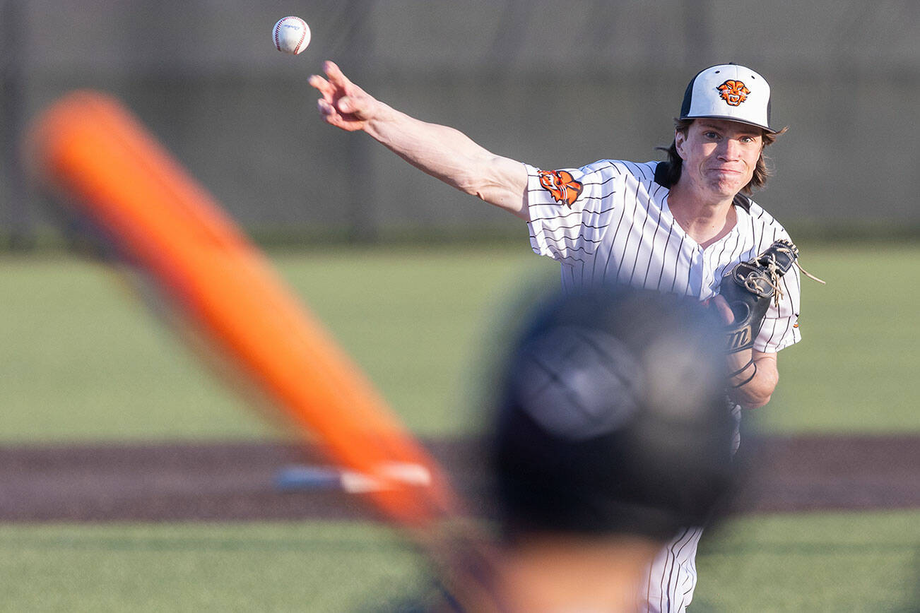 Campbell throws 10 Ks in Monroe baseball’s Senior Night win
