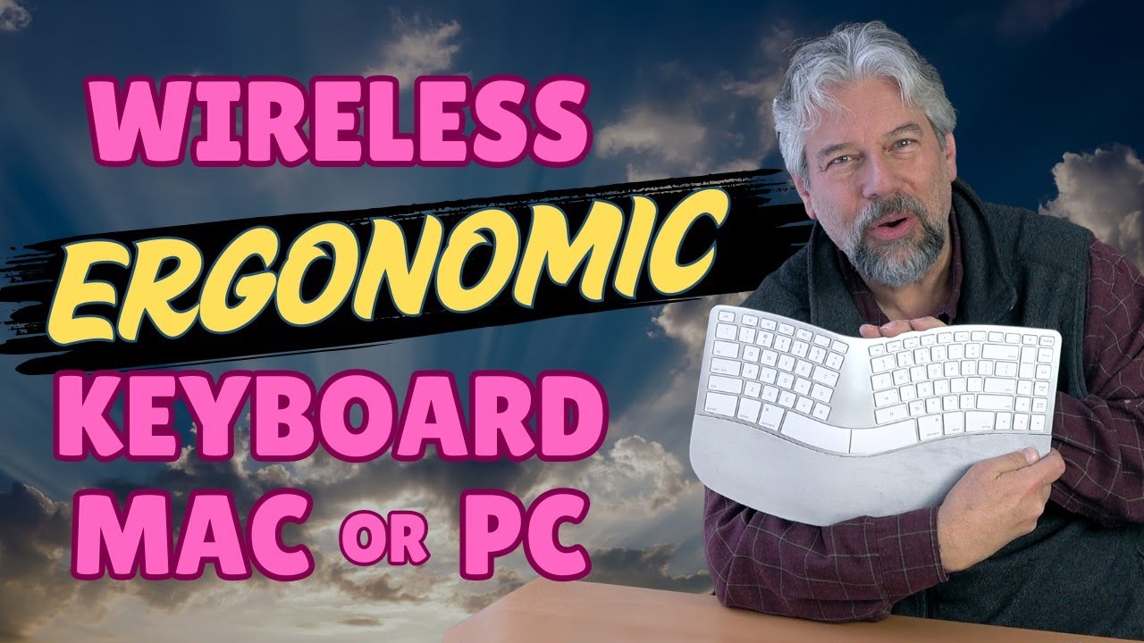 Type Comfortably with the Wireless Matias Sculpted Ergonomic Keyboard