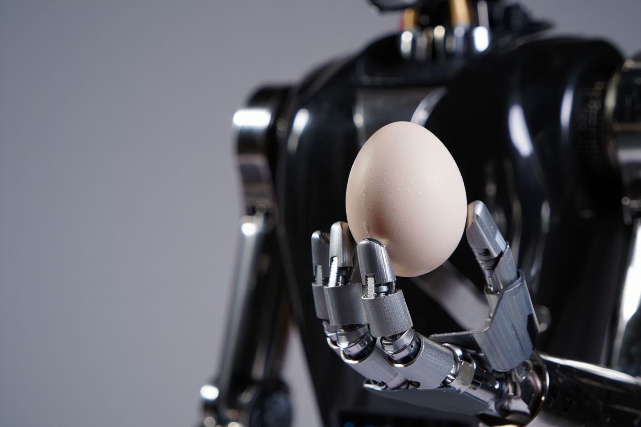 Eine elektronische Haut, um Robotern den Tastsinn zu verleihen 👌