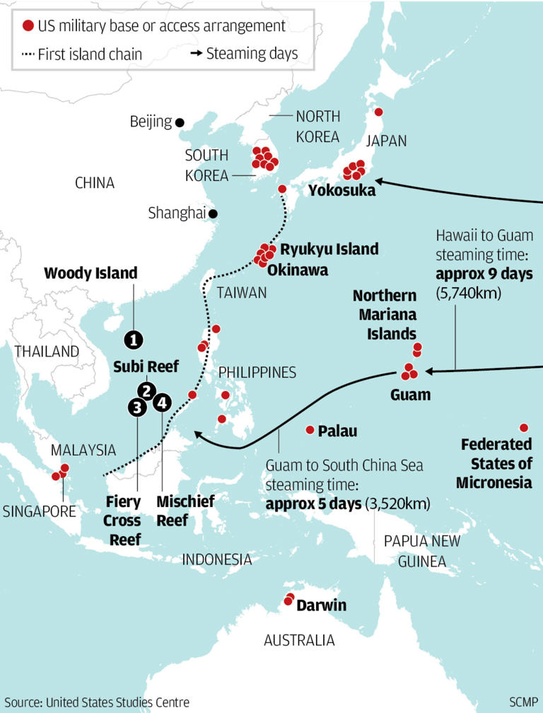 How the US is reinforcing the ‘first island chain’ to deter China