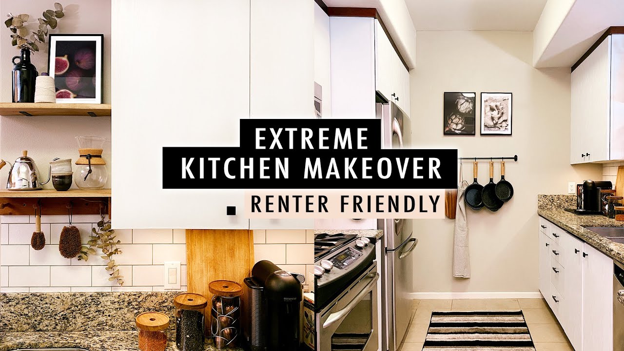 Renter-Friendly Kitchen Makeover on a Budget