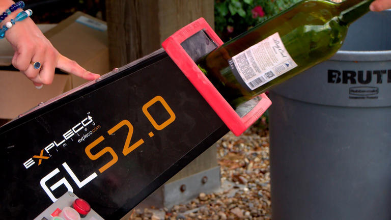 New way to recycle glass in the Hub City