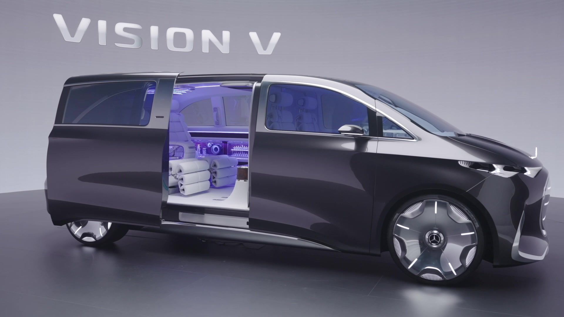 Der Mercedes-Benz Vision V - Erstklassige digitale Erlebnisse in der ...