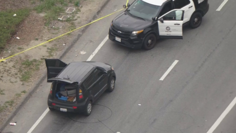 LAPD pursuit ends in gunfire as police shoot suspect wanted on felony warrant in Willowbrook
