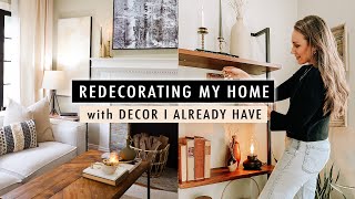 Home Refresh Ideas Using Decor You Already Own