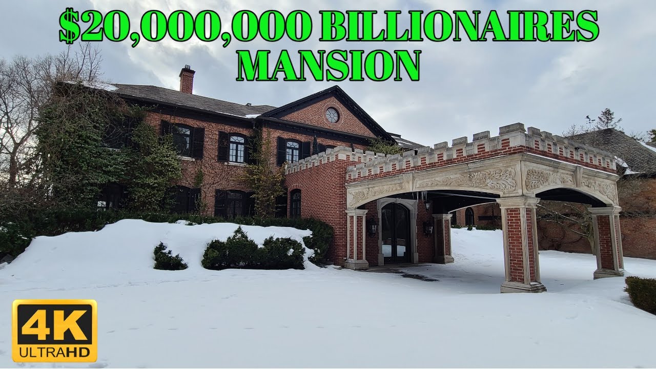 Exploring a bankrupt billionaire’s $20 million abandoned mansion