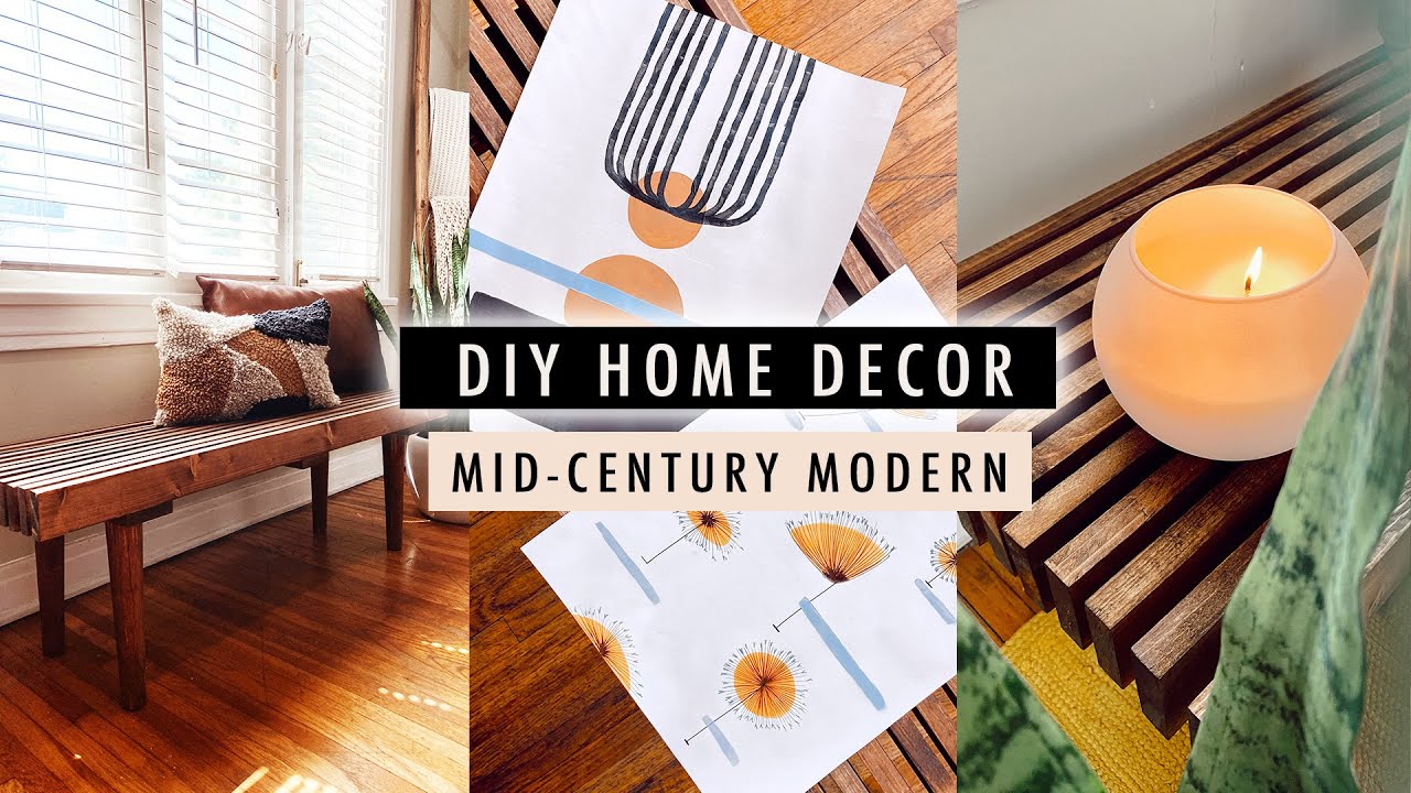 5 Mid-Century Modern DIY Decor Projects to Try