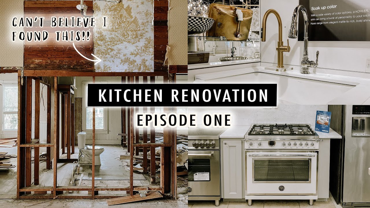 Kitchen renovation Ep1 with surprising finds and savings