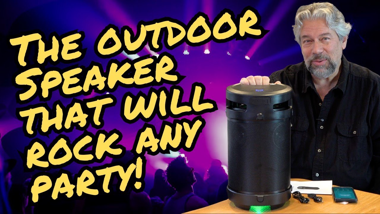 Party On with the Radio Shack RGB Wireless Bluetooth Speaker