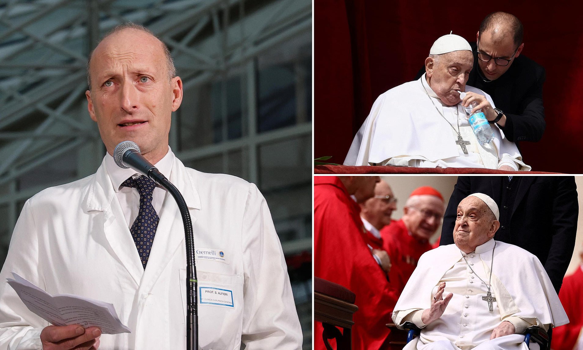 The Pope's final moments: How Francis lay open-eyed in a coma and staff ...
