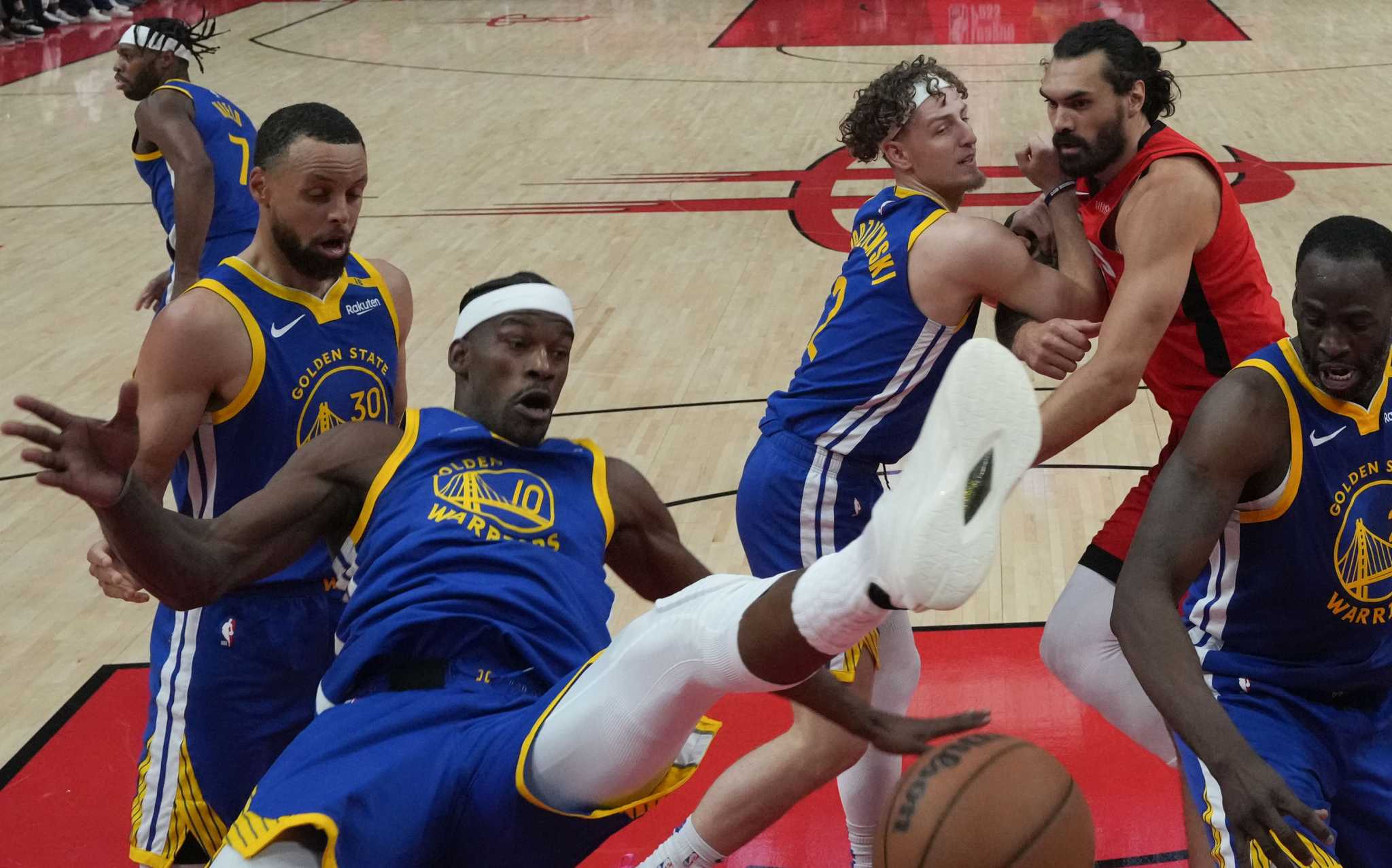 Golden State Warriors' Jimmy Butler out for Game 3 vs. Houston Rockets ...