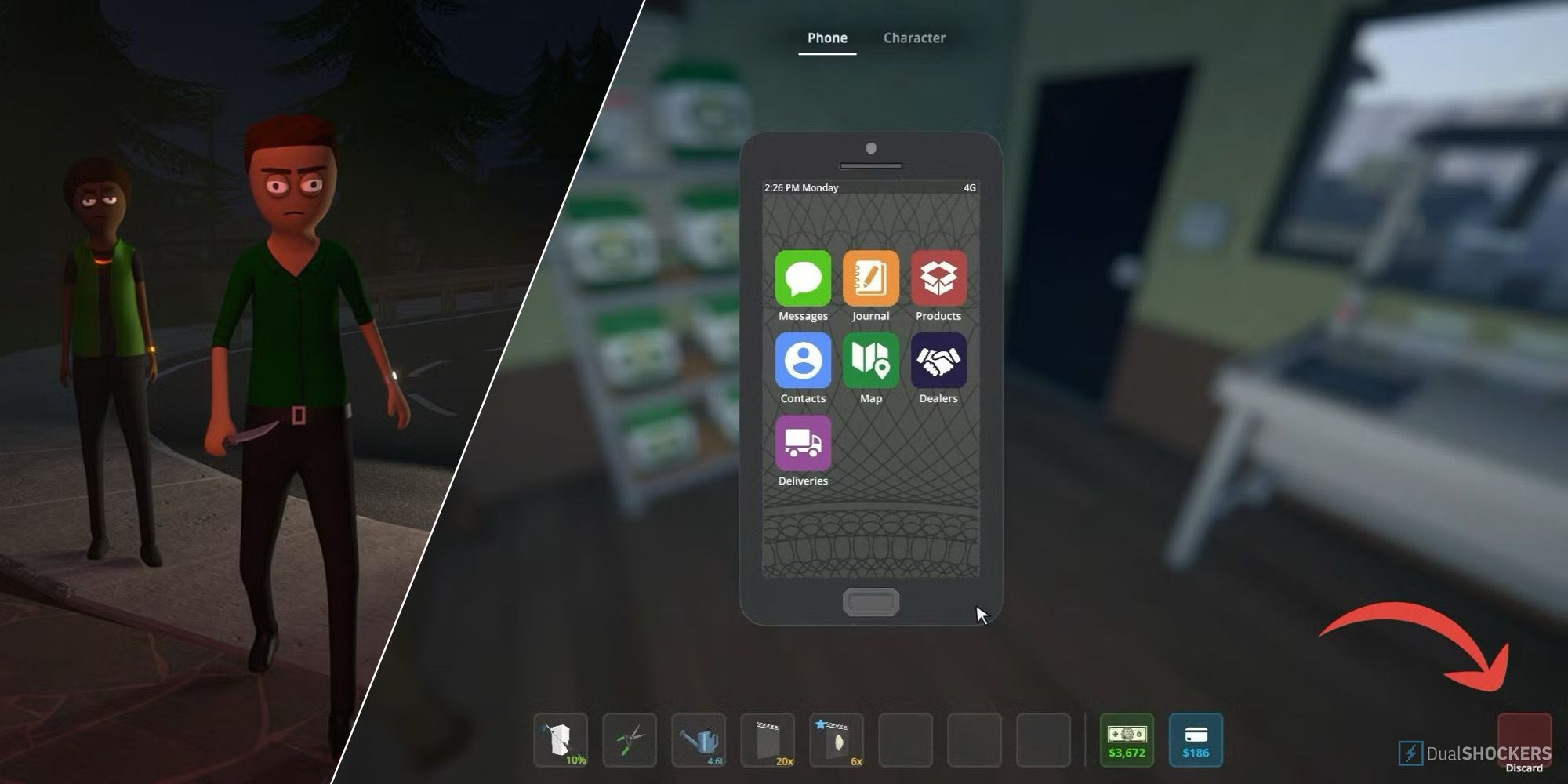 Schedule 1: How to Drop Items