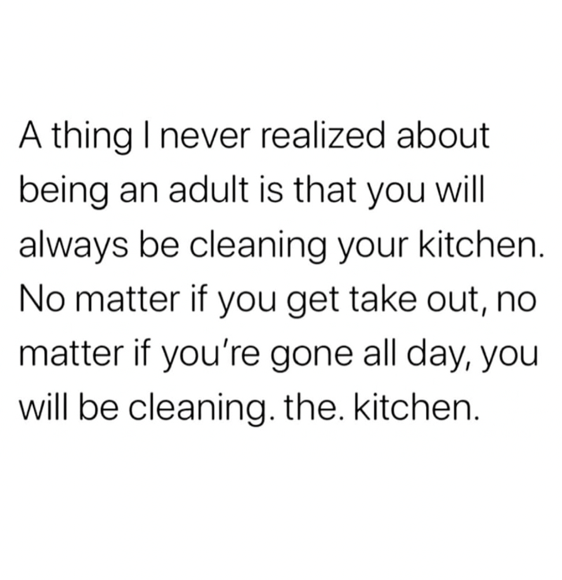 21 Cooked Up Kitchen Memes for Full-Grown Adults Who Still Have to Do ...