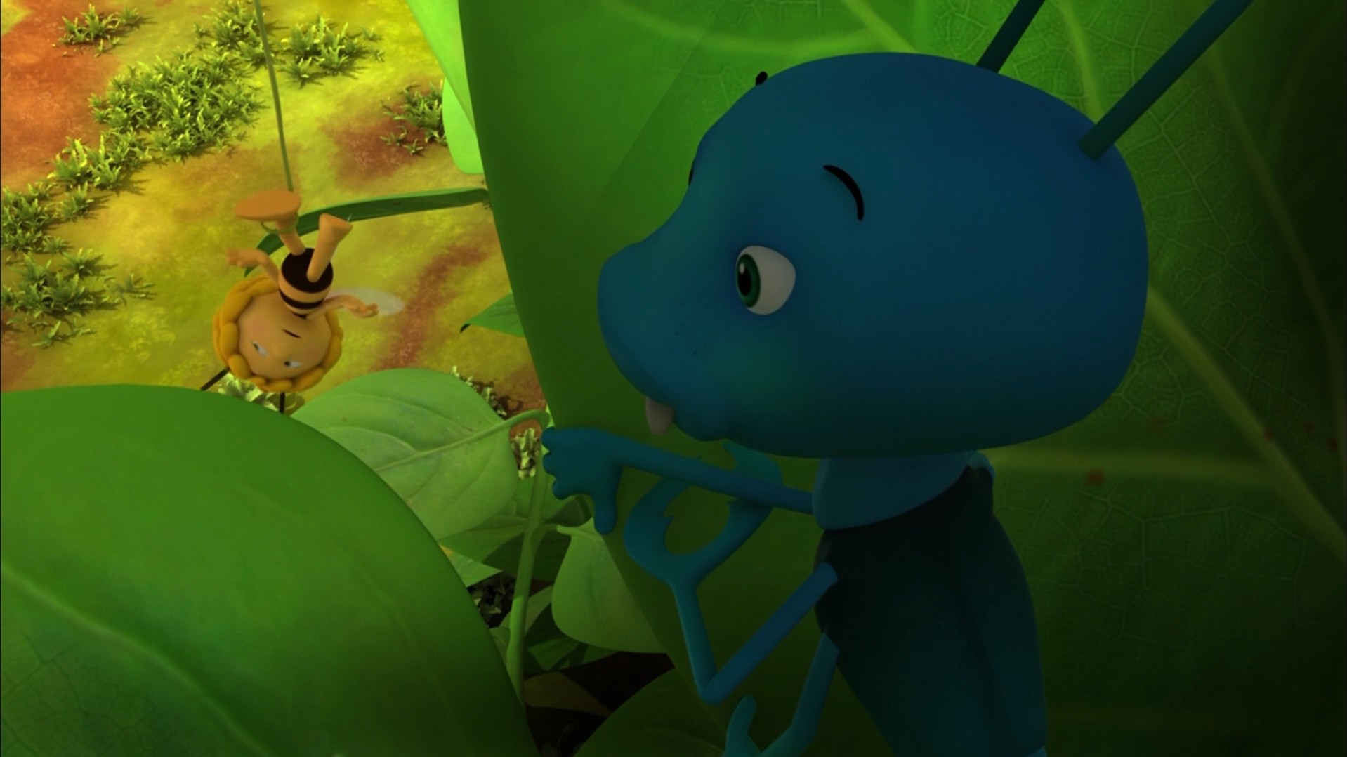 La abeja Maya (versión 3D). Capítulo 73 – La tijereta malvada