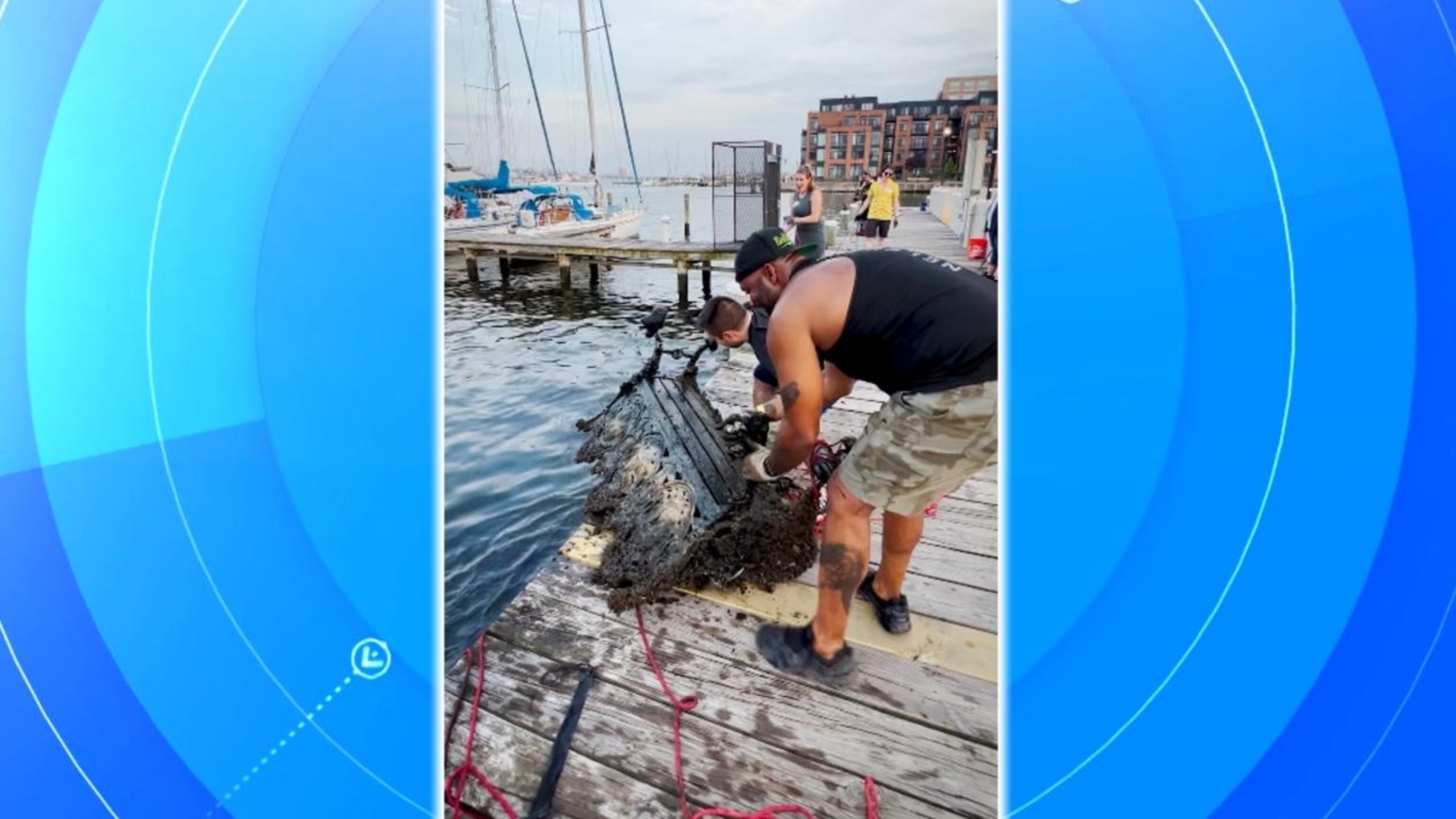 Fisherman finds historic artifacts using high-powered magnet
