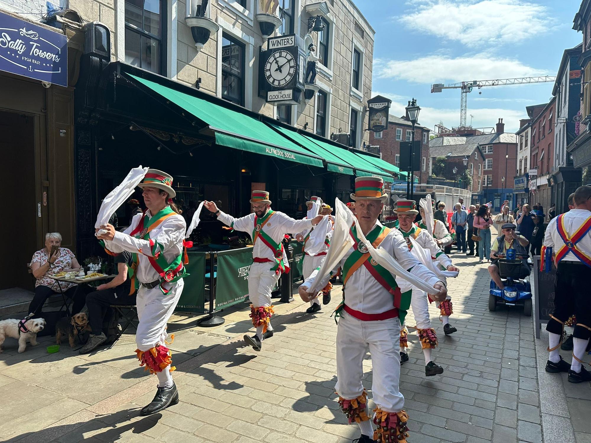 The UK's biggest Morris Dancing celebration heads into Stockport this ...