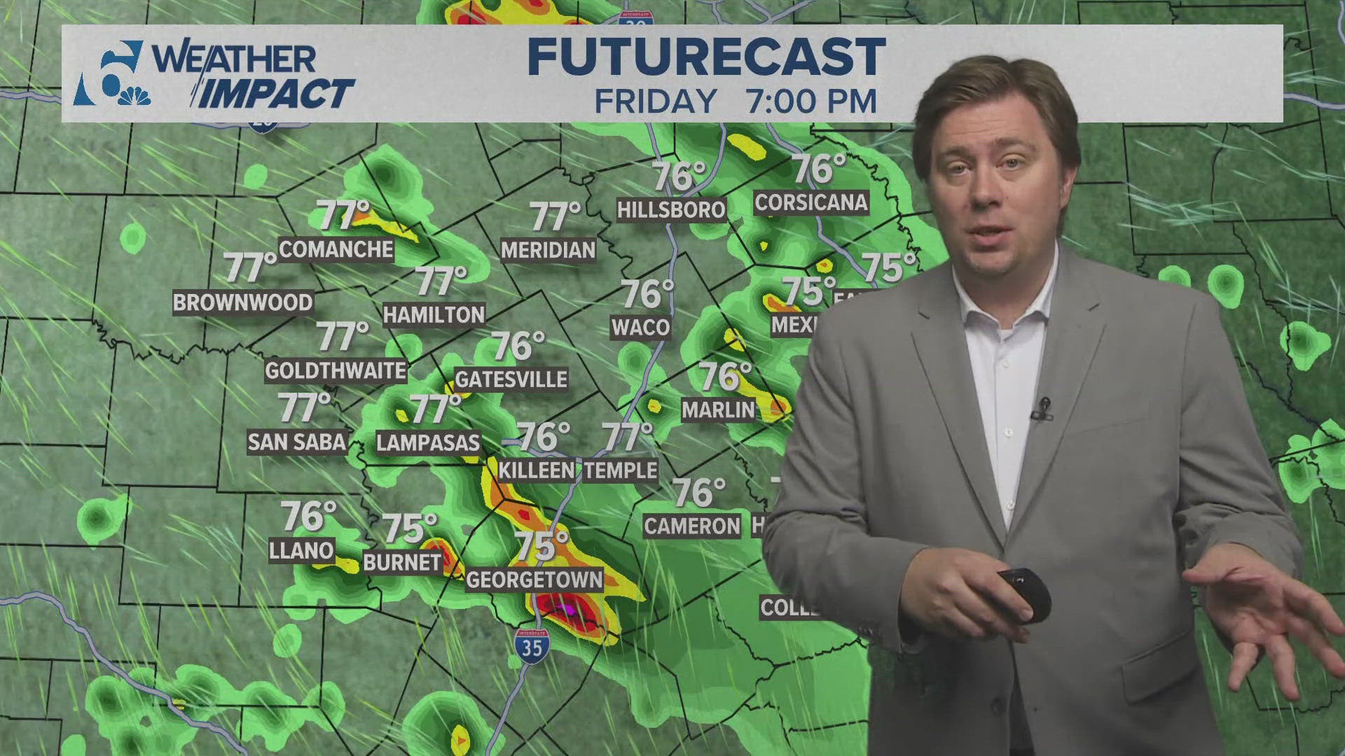 Storms possible thru Friday, cloudy conditions continue | Central Texas ...