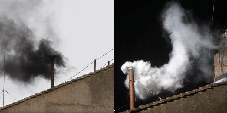 EXPLAINED: What Black and White Smoke Signals Mean During Election of ...