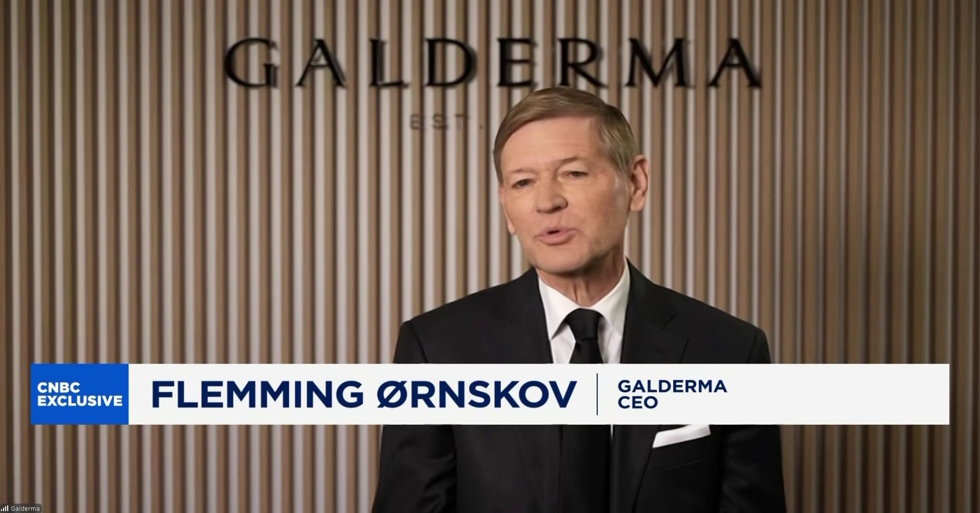 Threat of tariffs 'absolutely manageable,' says Galderma CEO