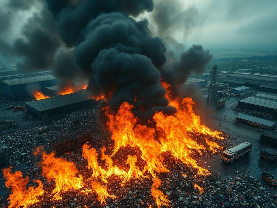 Massive Auckland fire sends toxic smoke across North Shore