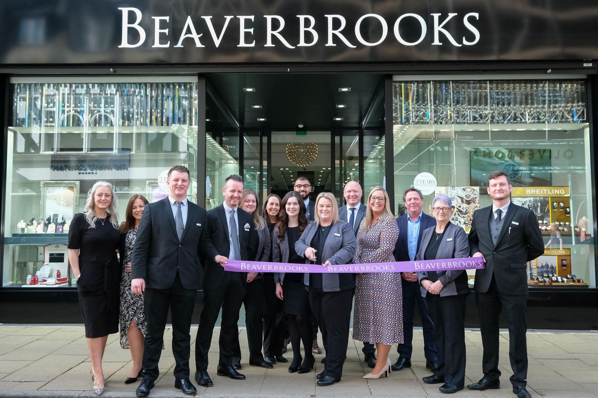 Major high street jeweller Beaverbrooks opens doors of brand new store in Harrogate town centre