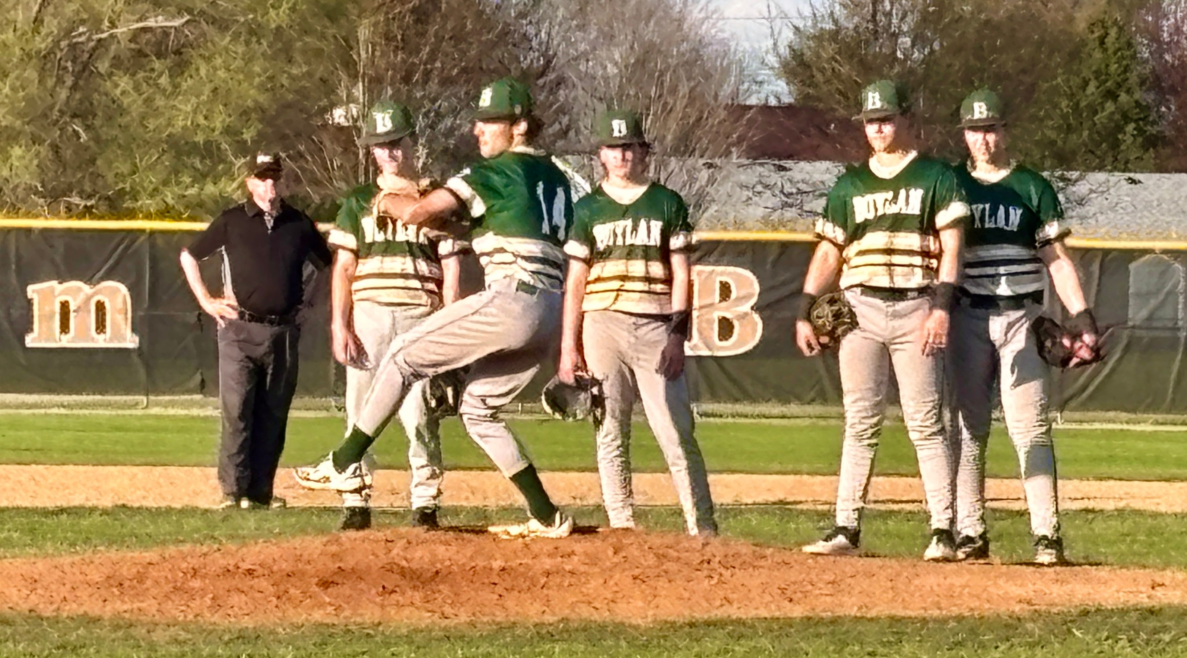 Boylan baseball team down, but defiant after losing to Harlem for first ...
