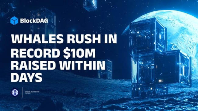BlockDAG Raises $217M as Whales Pour In $10M in Days, While Filecoin Builds Steam & Stellar ...