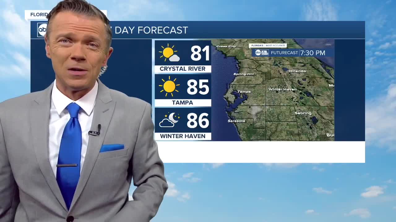 Florida's Most Accurate Forecast with Greg Dee on Thursday, April 24, 2025