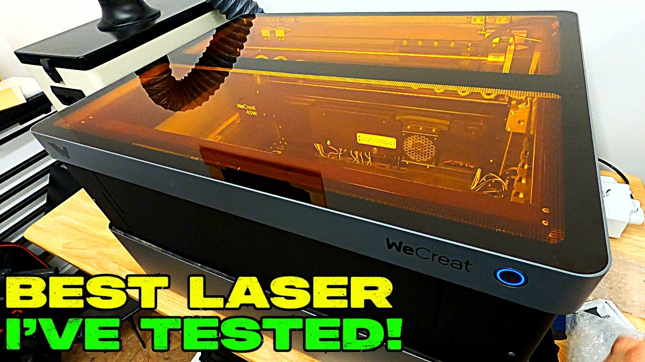 Best Bang for the Buck Laser! (WeCreat 45W Vision Pro)
