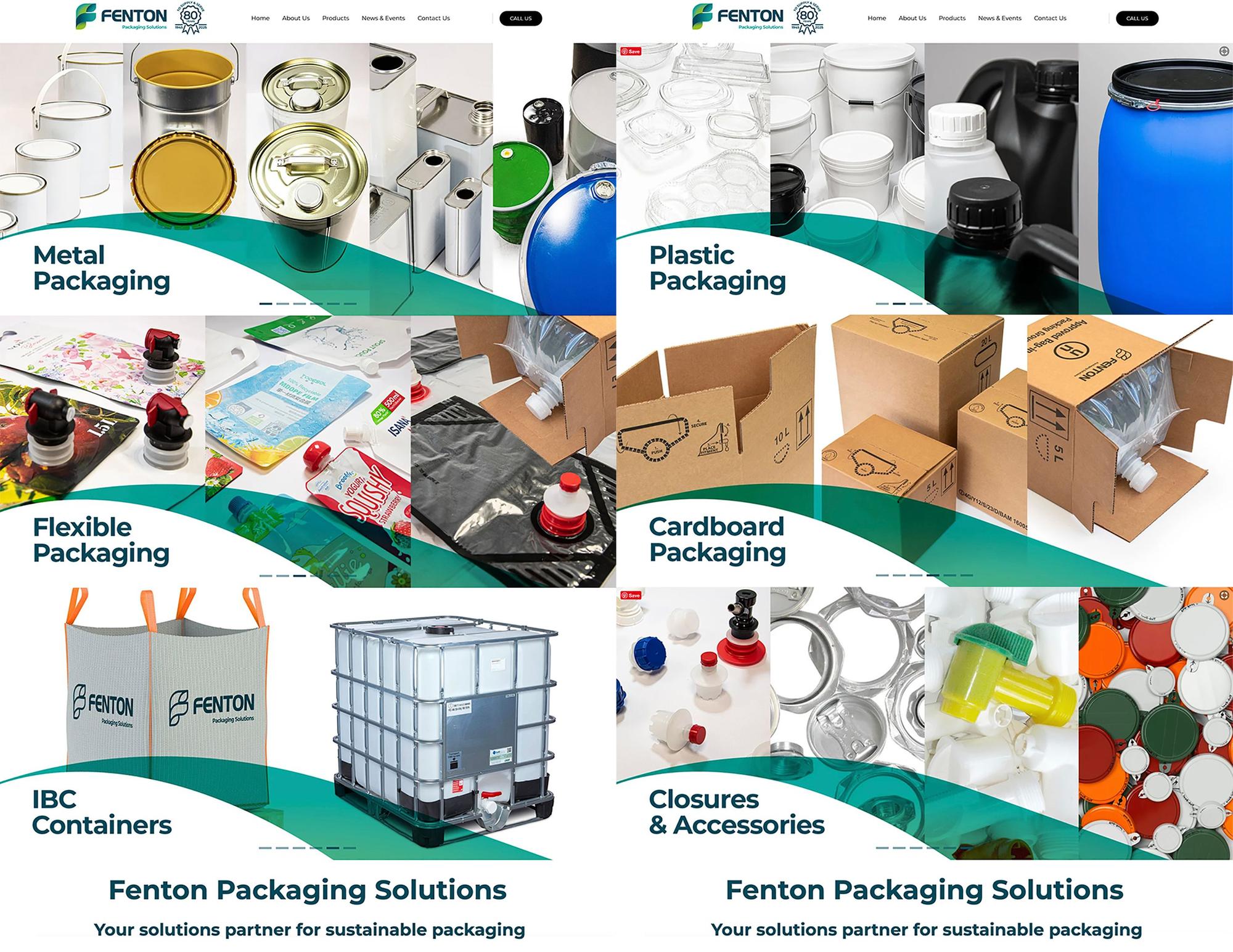 Fenton Packaging Solutions launches new solutions-focused website