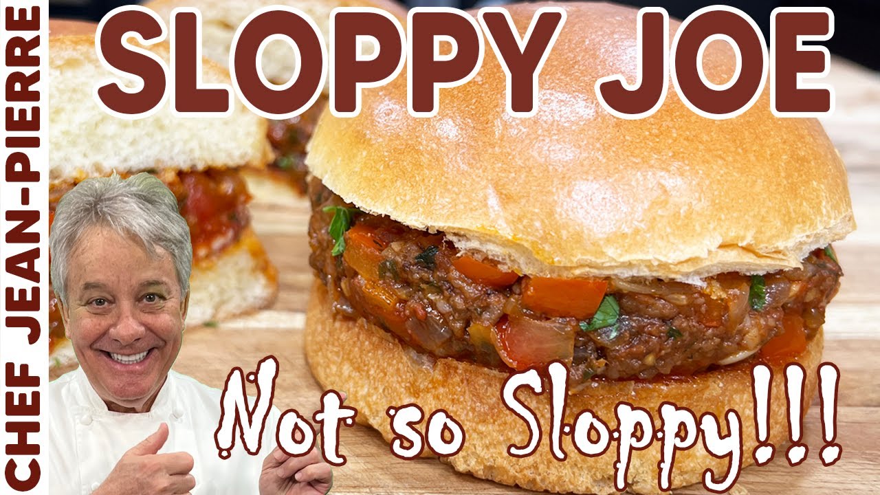 Healthy "Not-So-Sloppy" Sloppy Joe | Chef Jean-Pierre’s Clean Comfort ...