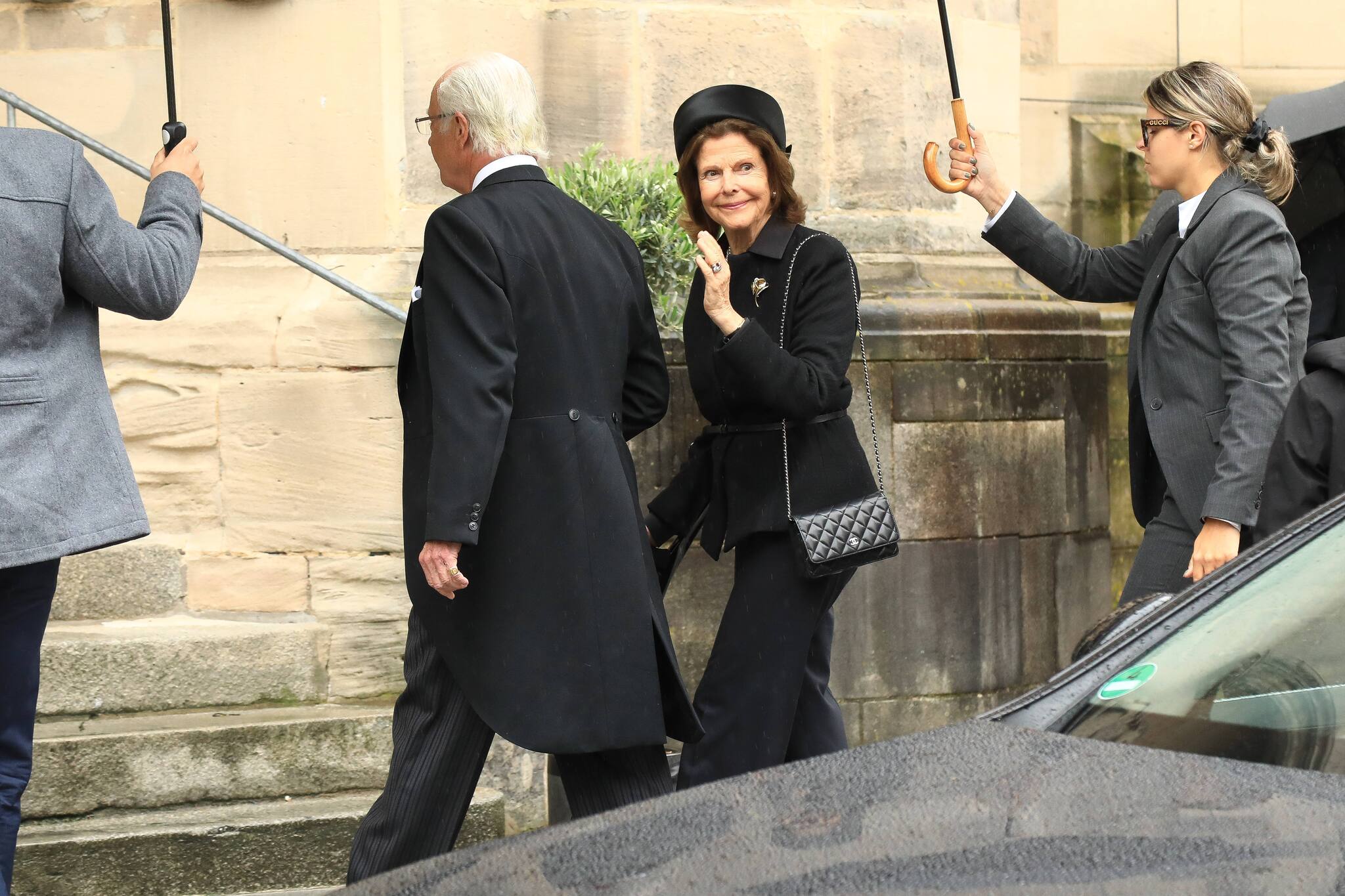 Trauerfeier in Coburg: König Carl Gustaf und Königin Silvia aus ...